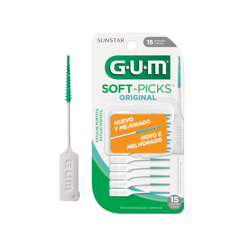 632Lb1 Limpiadores Interdental Soft Picks X 15 Marca Gum ...